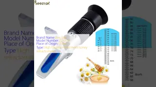 Professional Honey Refractometer Accurate Beekeeping Tool