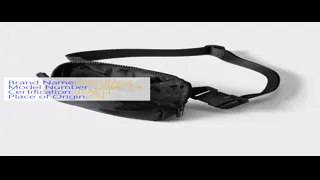 Lightweight Crossbody Hip Pack for Travel and Daily Use