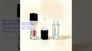 Premium Square Lip Gloss Tubes for Cosmetic Packaging