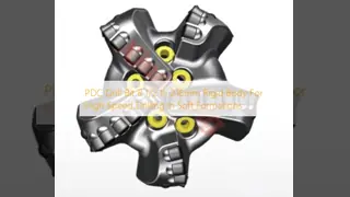 High Speed PDC Drill Bit For Soft Formations