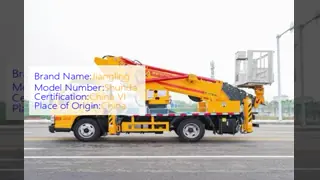 HOWO 120T Truck Mounted Crane 12 Ton Lifting Power