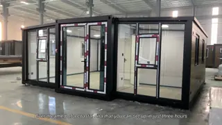 20ft Expandable Container House for Coastal Living