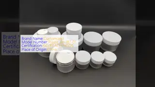 Premium Frosted PET Cosmetic Jars for Skincare Brands