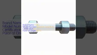 DIN938 DIN939 Double End Stud Bolts High Strength Fasteners