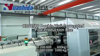 Double-Wall Corrugated Pipe Production Line