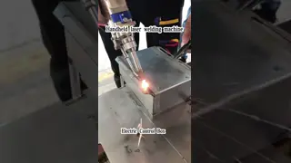 Electrical Control Boxes Are Precisely Welded with a Handheld Laser Welding Machine