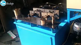 How is a radiator tube end formed? ????