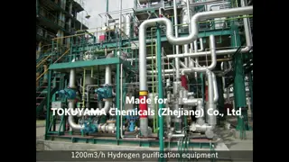 Ultra High Purity Hydrogen Purification Skid System