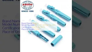 Fast Fiber Optic Connector No Glue No Polish FTTH Solution