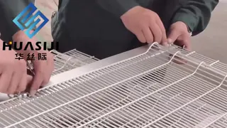 358 anti-climb fence, high security welded mesh barrier