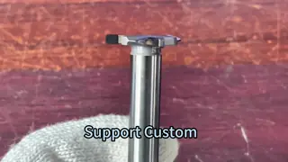 PCD T thread 3f mill cutter