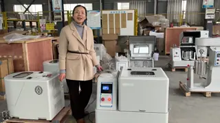 Touch Screen PLC Control Planetary Ball Mill