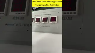 DDG-3000A Three-Phase High Current Temperature Rise Test System