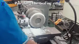 Polishing the sealing ring