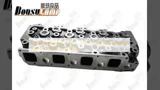 Toyota Dyna Toyoace W04D Cylinder Head Diagram Guide