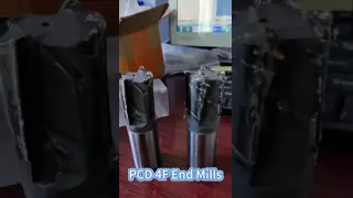 PCD 4F milling cutter