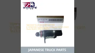 ISUZU UCS25 Control Valve 8971817180 Quality Truck Parts
