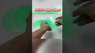 Toy Grade Clear PETG Transparent Sheet