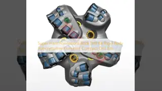 XH 5165 PDC Drill Bit for Super Hard Rock Formations