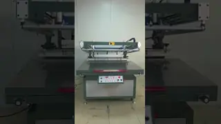 Semi-automatic Swing Arm Screen Printing Machine