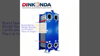 DINKONDA Brazed Plate Heat Exchanger High Efficiency Solution