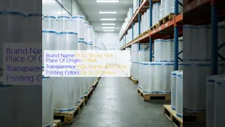 High Clarity PETG Shrink Film Professional Packaging