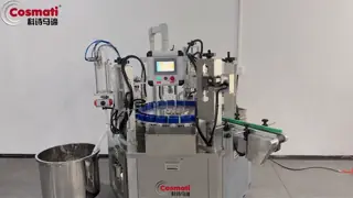 Rotary Perfume Filling &Cripping Machine
