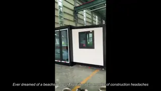 30FT Expandable Container House Modern Coastal Living