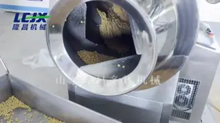 Chickpea roasting machine