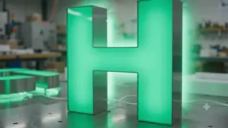 Eco-Green Dual-Sided Illuminated Channel Letter for Medical Pharmacy