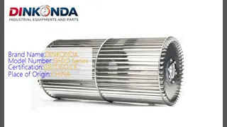DINKONDA 11 62 3A High Efficiency Centrifugal Fan