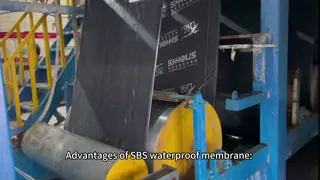 Advantages of SBS waterproof membrane