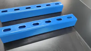 41x41 Black Powder Coated Strut Channel for MEP Support