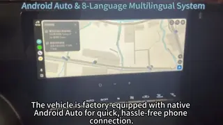 Android Auto & 8‑Language Multilingual System