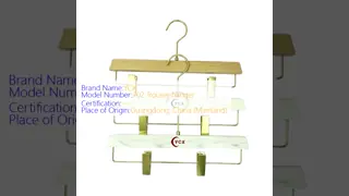 Luxury Gold Plated Non Slip Trouser Clips for Hotels