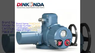 DINKONDA Intelligent Electric Valve Actuator for Power Plants