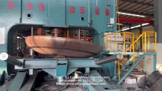 ASME Catbon Steel Dished Heads with Spinning Machine from China Factory