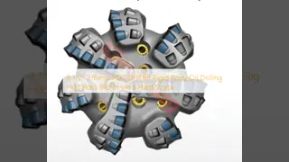 8   Inch PDC Drill Bit for Ultra Hard Rock Drilling