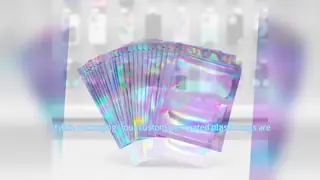 Custom Shaped Mylar Bags for Edible Gummy Packaging