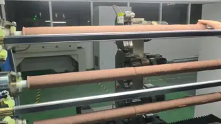 6 Spindle Automatic Film Slitting Machine Precision Cutting