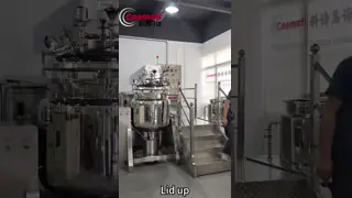 200L Lifting Vacuum Emulsifier Mixer