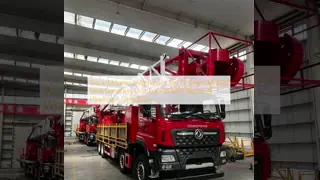 TJ Series Truck Mounted Workover Rig for Oil Well Repair