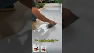 Epoxy colored sand floor paint. Turning floors into three dimensional paintings.