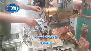 Automatic screw projection welding machine