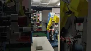Flash Removal Robotic Grinding Machine For Blade