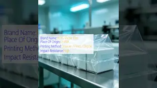 High Clarity PETG Shrink Film for Premium Product Labeling