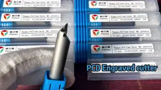 PCD 2F colling hole stone cutter