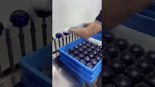 Automatic Spray Coating Machine for Cosmetic Glass Bottles