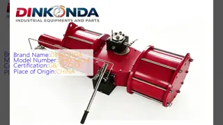 Heavy Duty Dual Cylinder Pneumatic Actuator for Power Plants