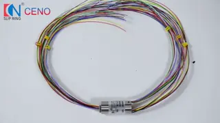 Miniature Capsule Slip Ring BCN 30A for 360 Rotation